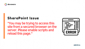 You May Be Trying To Access This Site From A Secured Browser On The ...
