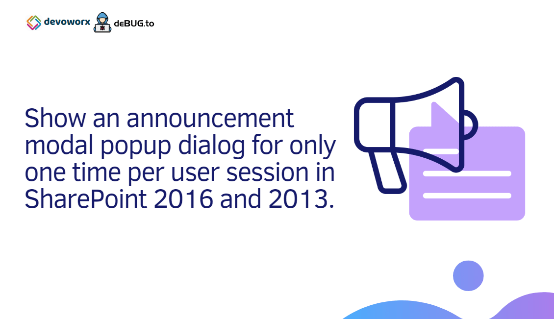 JQuery Modal Popup Once Per Session In SharePoint 2016