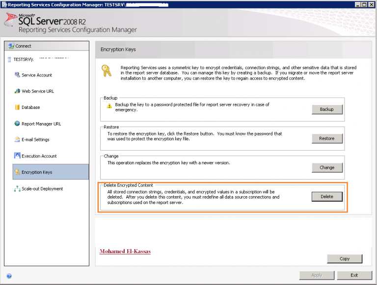 The Report Server Cannot Decrypt The Symmetric Key Used To Access Sensitive Or Encrypted Data In ...