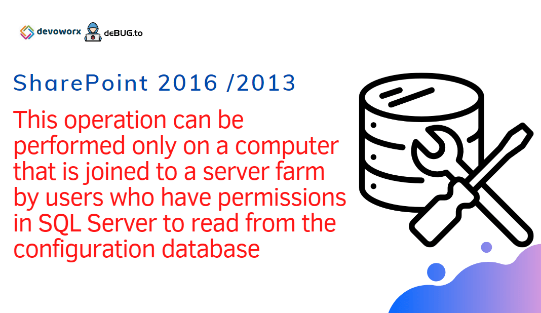 This Operation Can Be Performed Only On A Computer That Is Joined To A ...
