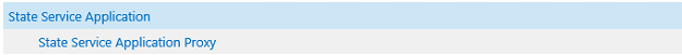 A State Service Application Has No Database Defined