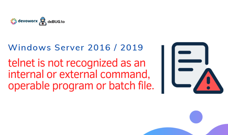 Telnet Is Not Recognized As An Internal Or External Command, How To ...