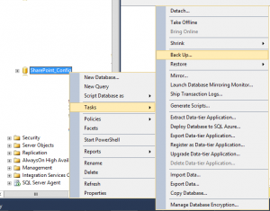BACKUP LOG Cannot Be Performed Because There Is No Current Database Backup In SQL Server 2017