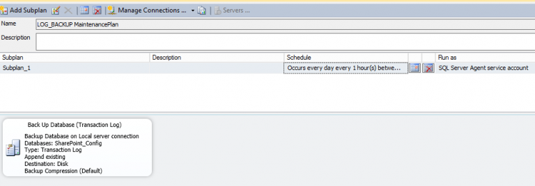 Create Transaction LOG BACKUP Maintenance Plan In SQL Server