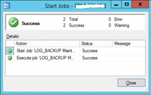 Create Transaction LOG BACKUP Maintenance Plan In SQL Server