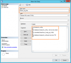 Shrink A Transaction Log File Maintenance Plan In SQL Server 2016