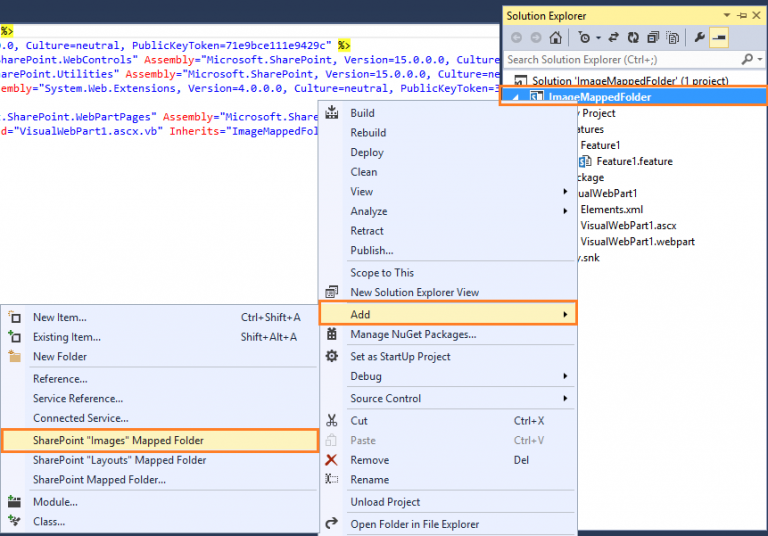 How To Add Images To SharePoint Web Part In Visual Studio