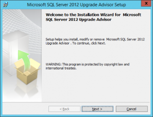 Download And Install SQL Server 2012 Upgrade Advisor