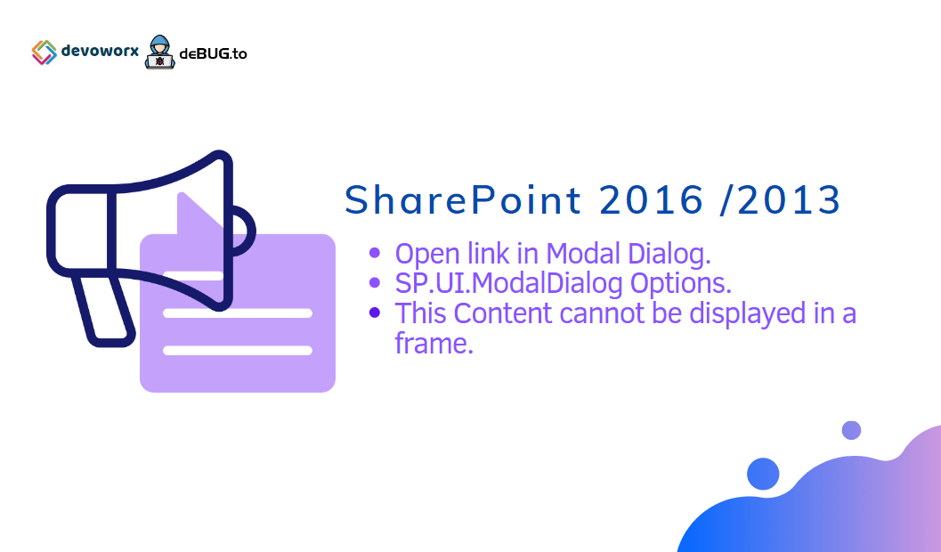 Open Link In Modal Dialog SharePoint 2013 And 2016