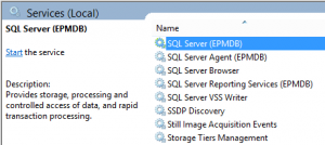 Unable To Start SQL Server Service