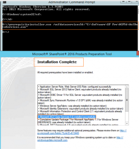 SharePoint 2016: Failed To Create The Configuration Database. Microsoft.SharePoint.Upgrade ...