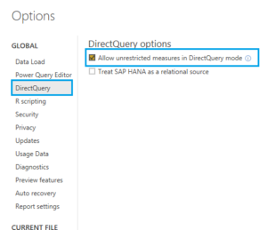 Power BI Switch From Import To Direct Query Mode