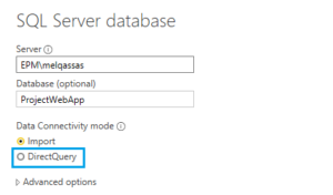 Power BI Switch From Import To Direct Query Mode