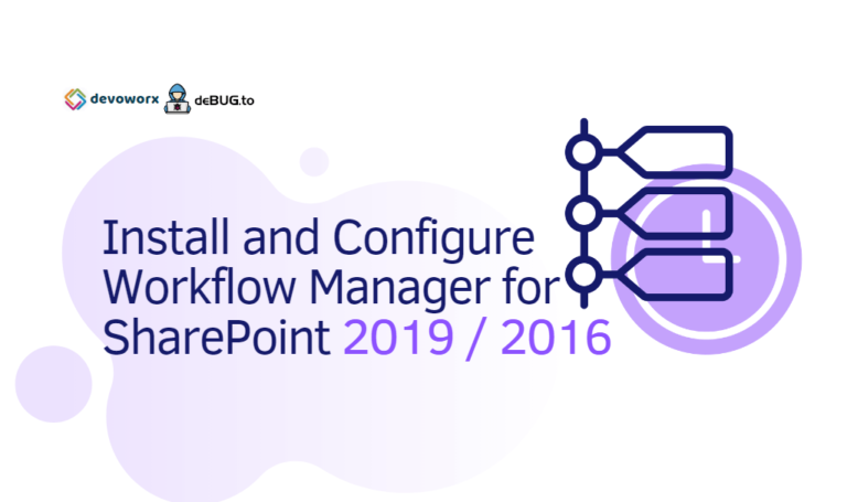 Install And Configure Workflow Manager Sharepoint 2016 2019 Step By Step
