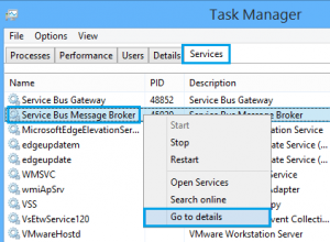 Service Bus Message Broker Stuck On Starting