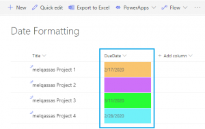 JSON SharePoint Date Column Formatting In SharePoint 2019 And ...