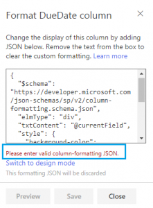JSON SharePoint Date Column Formatting In SharePoint 2019 And SharePoint Online