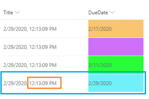 JSON SharePoint Date Column Formatting In SharePoint 2019 And ...