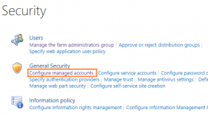 SharePoint Service Account Best Practices 2019/2016