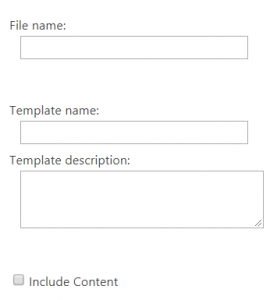 Missing Save Site As Template SharePoint Online