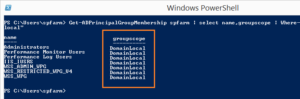 Get All Groups A User Is A Member Of Using PowerShell