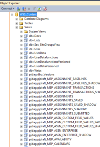 Query Enterprise Custom Fields From Project Server Database