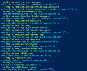 WSP Deployer: Deploy WSP SharePoint 2019 Solutions Using PowerShell