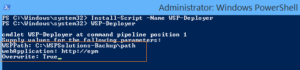 WSP Deployer: Deploy WSP SharePoint 2019 Solutions Using PowerShell