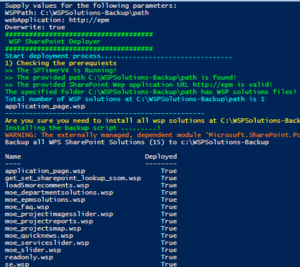 WSP Deployer: Deploy WSP SharePoint 2019 Solutions Using PowerShell