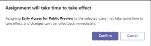 Enable Public Preview In Microsoft Teams