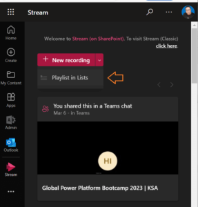 How To Create Video Playlist In Microsoft 365