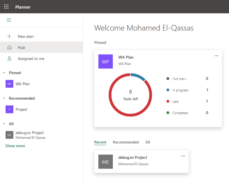 Manage Plan List In SharePoint Online