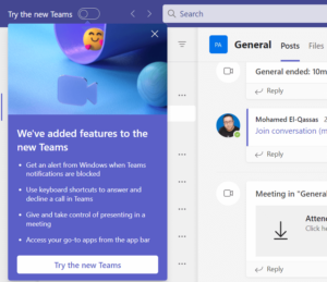 How To Enable New Microsoft Teams?