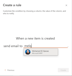 Create Rules In Microsoft Lists