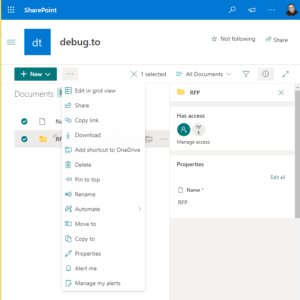 Missing Request Files In SharePoint Online