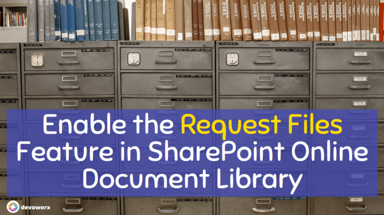 Missing Request Files In SharePoint Online